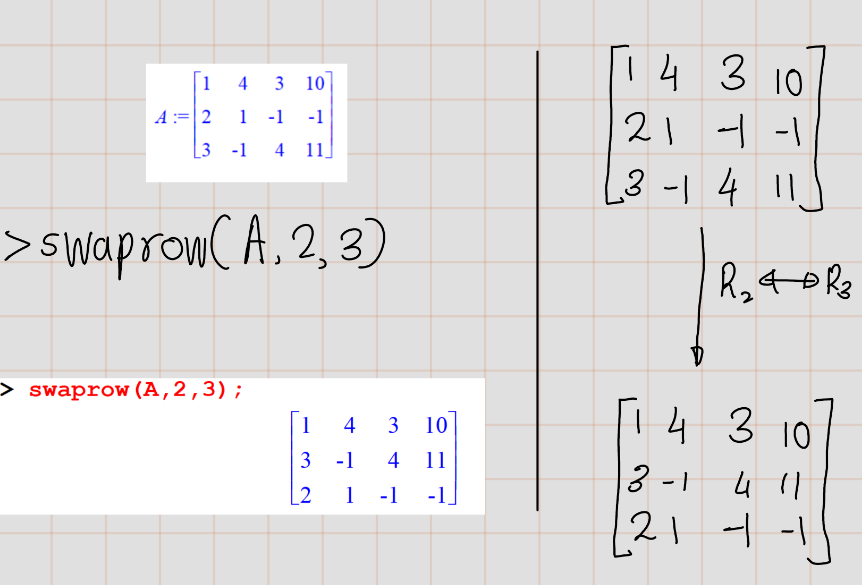 Lesson 10 Matrices | Maple